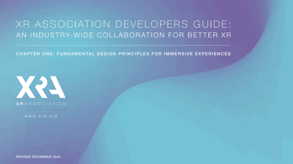 Developers Guide - XR Association