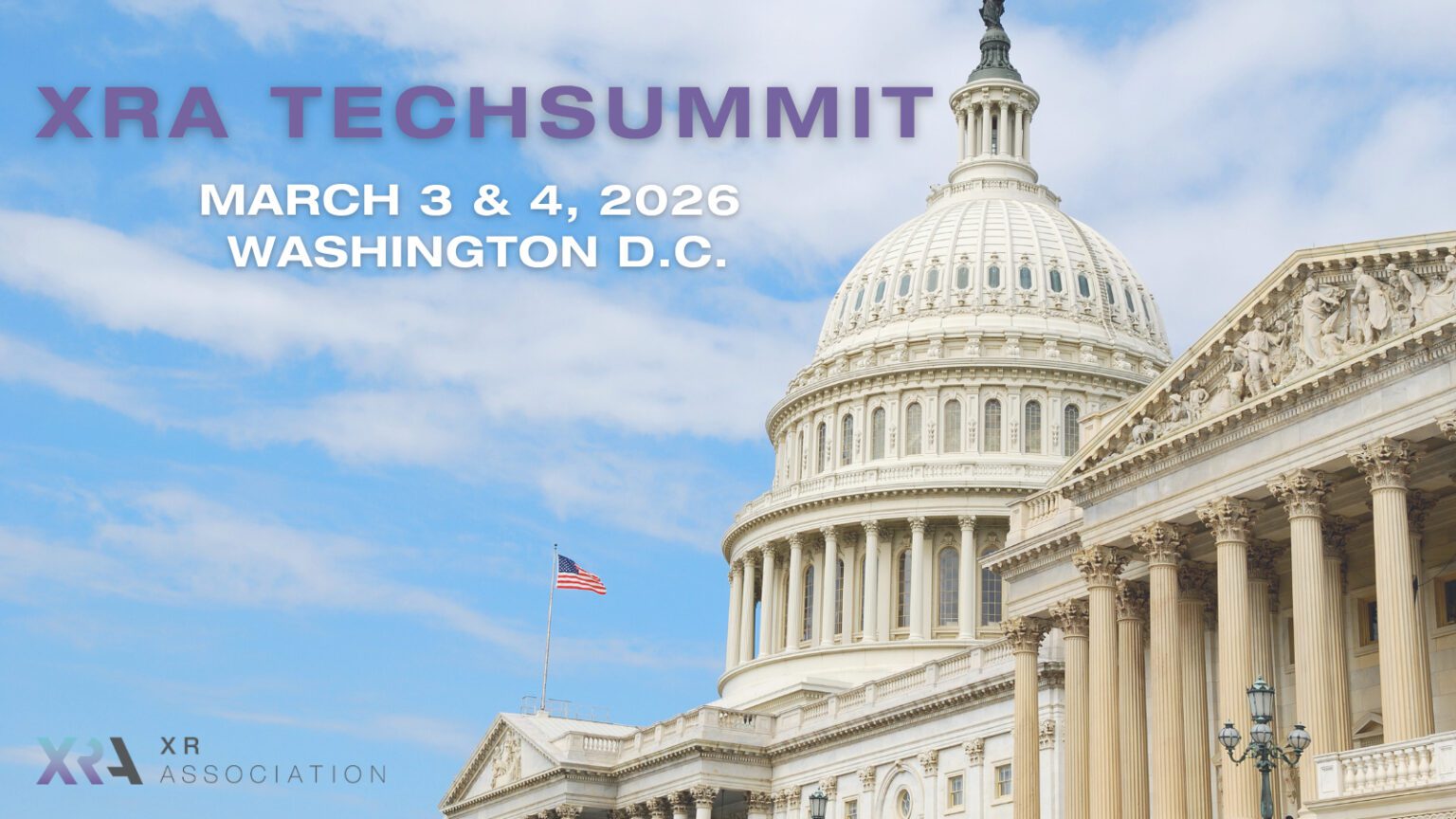 XRA TO HOST 2026 TECHSUMMIT IN WASHINGTON, D.C., MARCH 3–4 - XR Association